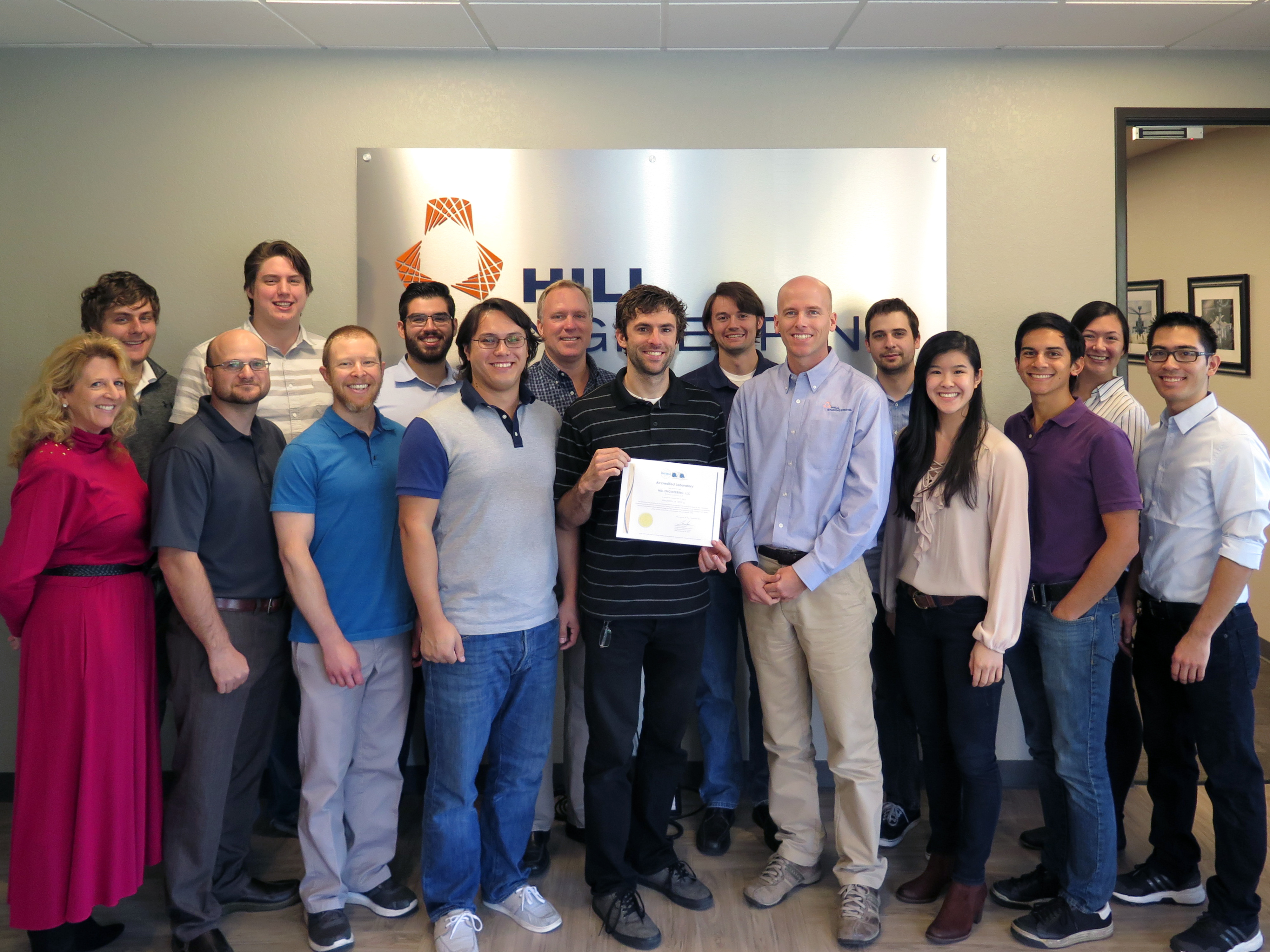 Hill Engineering Achieves ISO 17025 Accreditation for Quality